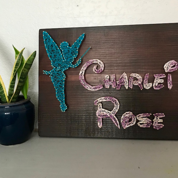 Name String Art - Etsy