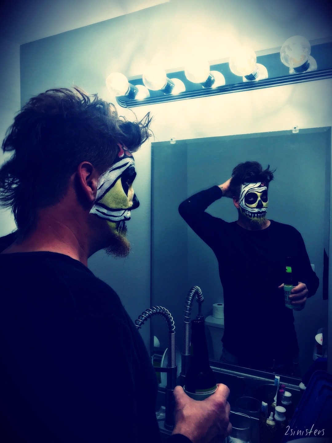 Mirror Mirror Creepy Guy Photo Ghostly Guy Witchy Art - Etsy