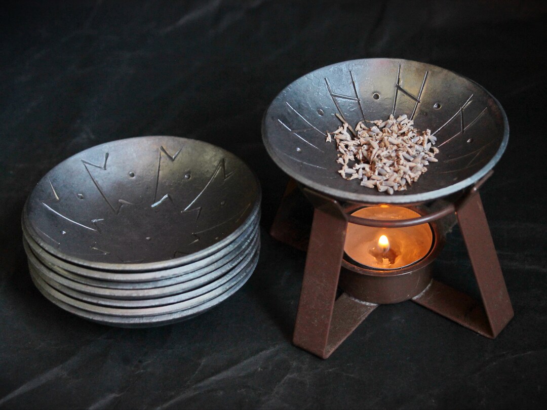 Ritual Bowls, Candlestick, Aromatherapy Holder, Singing Bowls, Runes ...
