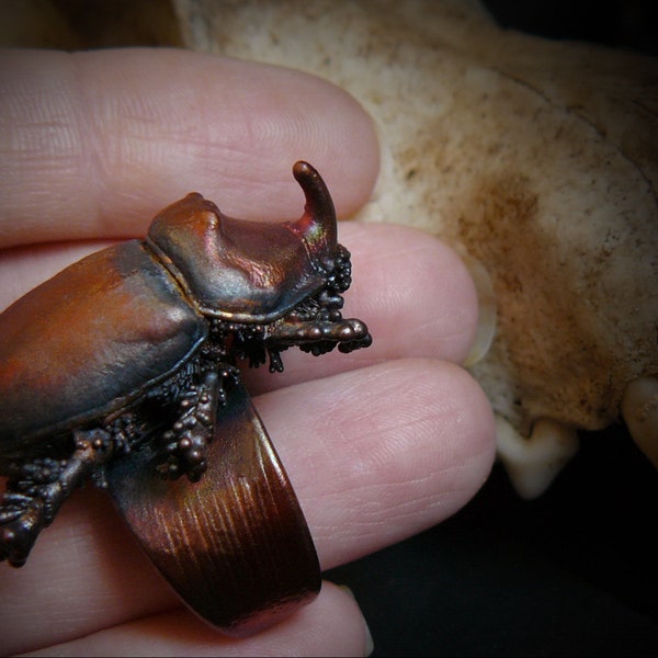 Electroplated Insect - Etsy