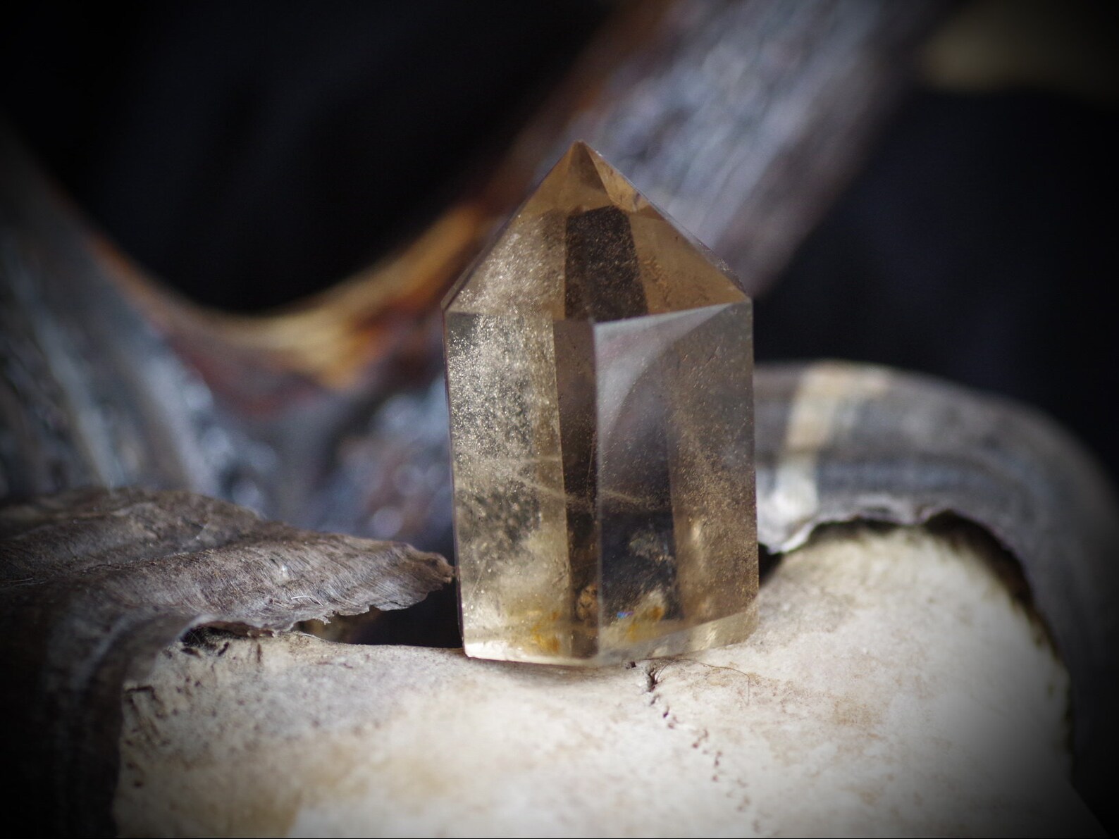 Raw Smoky Quartz Point Rare Beautiful Natural Crystal Quartz - Etsy