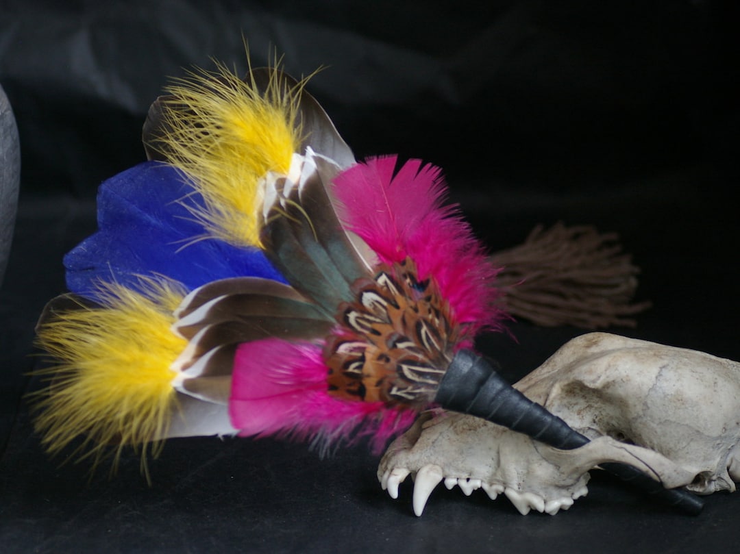 Pheasant, Dove, Wild Duck, Swan Feathers Smudge Fan_witchcraft_shaman ...