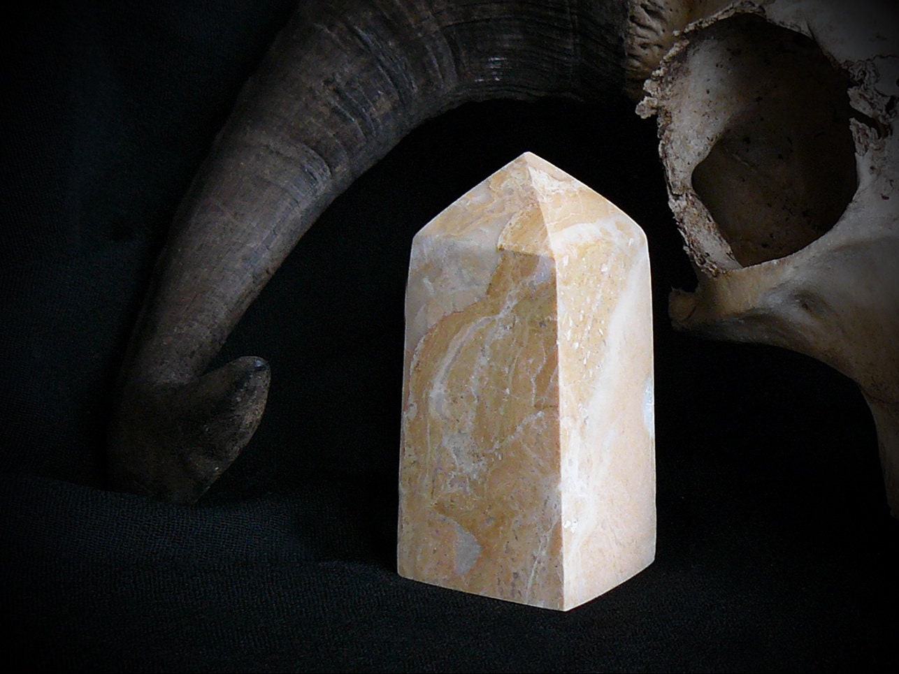 Marble Polished Tower Marble Wand Healing Stone Mineral - Etsy UK