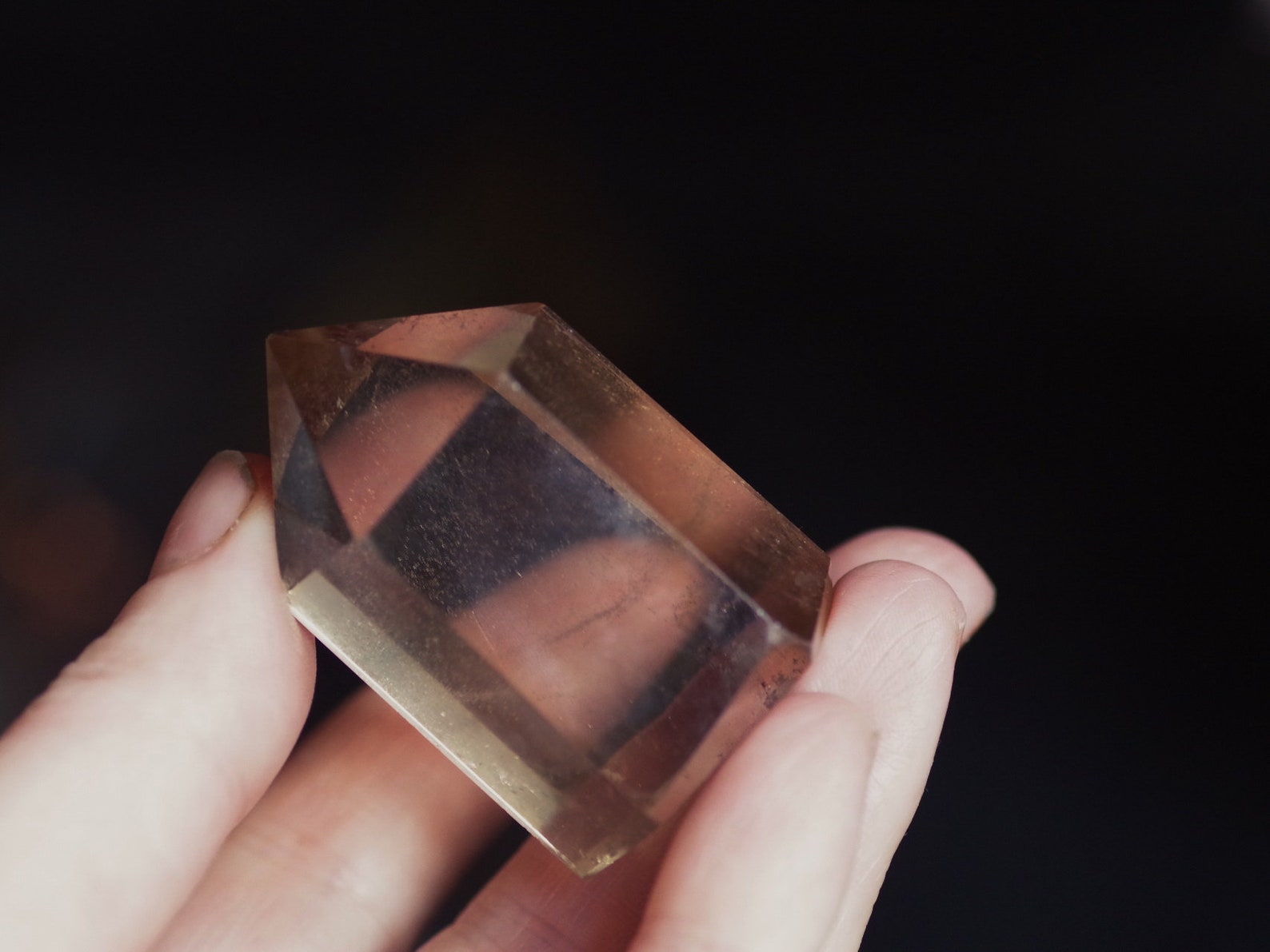 Raw Smoky Quartz Point Rare Beautiful Natural Crystal Quartz - Etsy