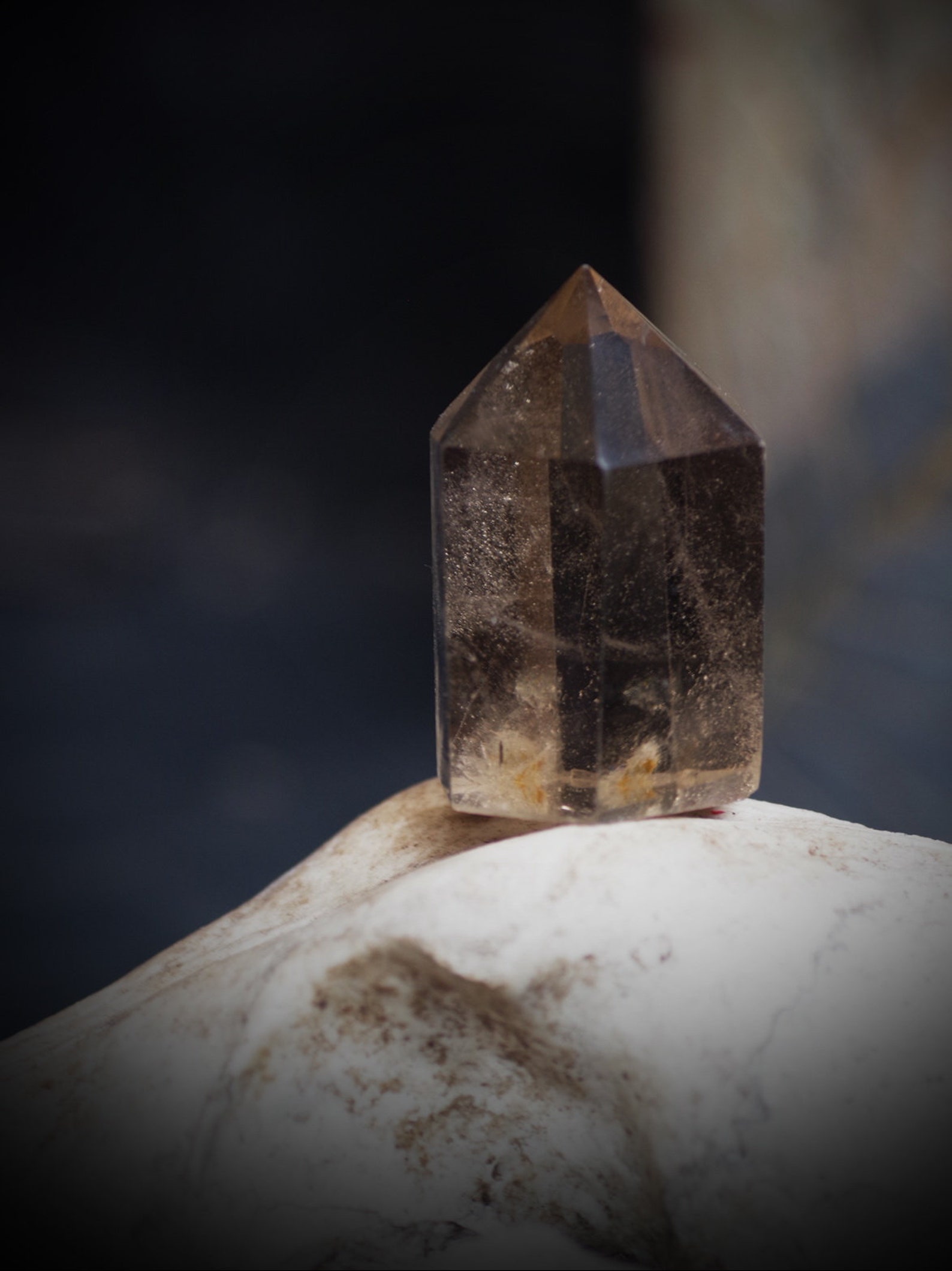 Raw Smoky Quartz Point Rare Beautiful Natural Crystal Quartz - Etsy
