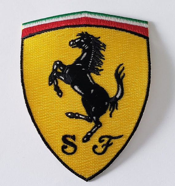 Vintage Collectible Ferrari Iron-On Patch, Crest Patc… - Gem