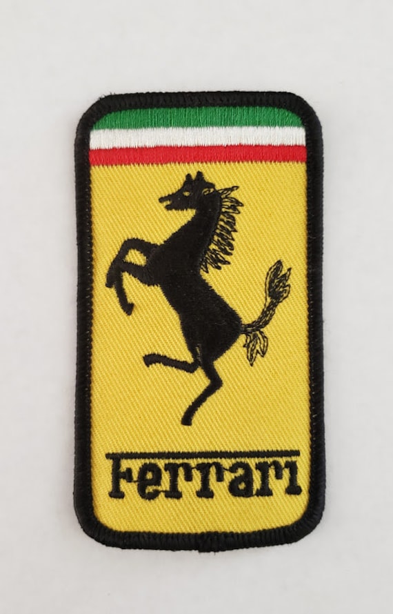Vintage Collectible Ferrari Iron-On Patch, Crest Patc… - Gem