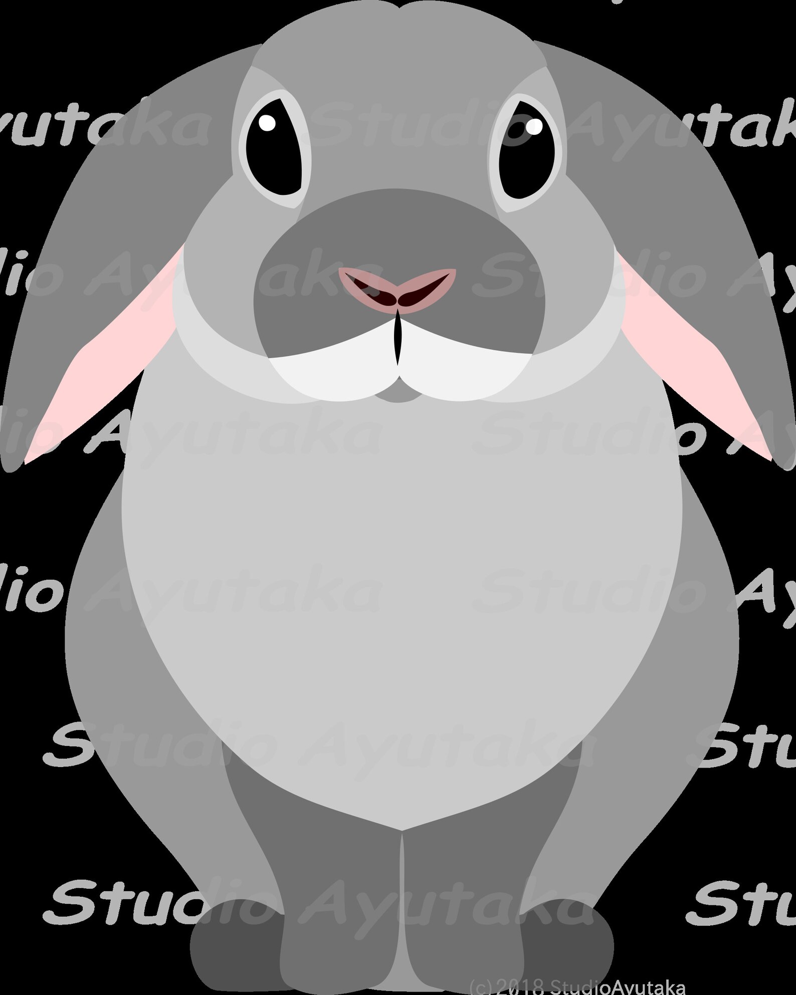 8 Rabbits Lineart&color Bundle, Svg, Png - Etsy