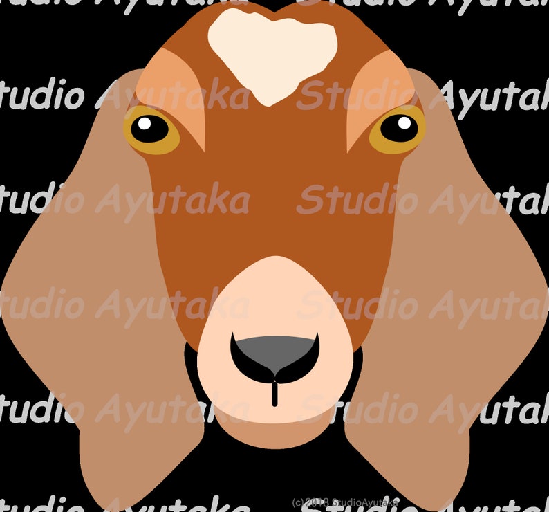 15 Goats Heads Bundle, Ai, Pdf, Png - Etsy