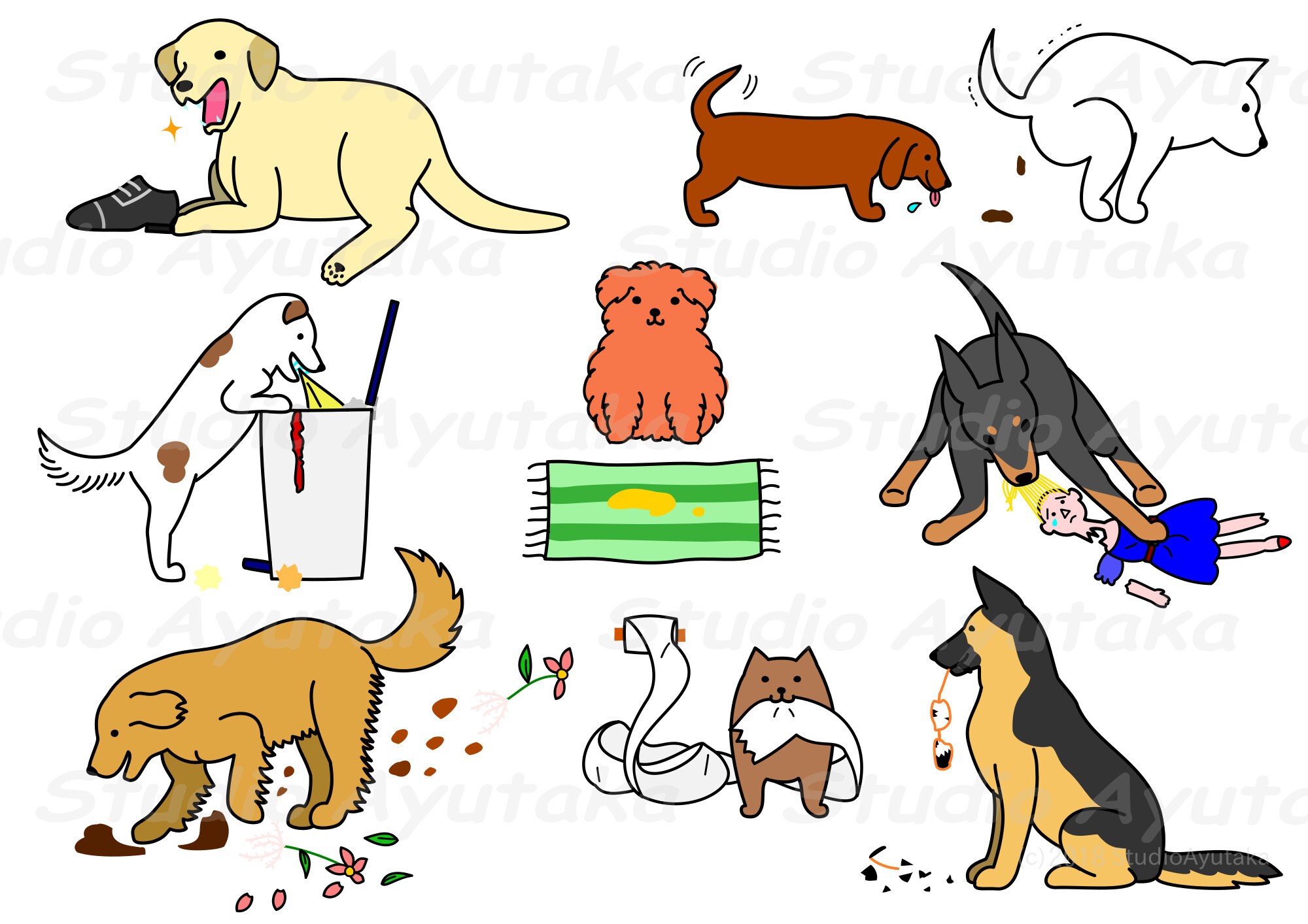Naughty dogs bundle2 svg png | Etsy