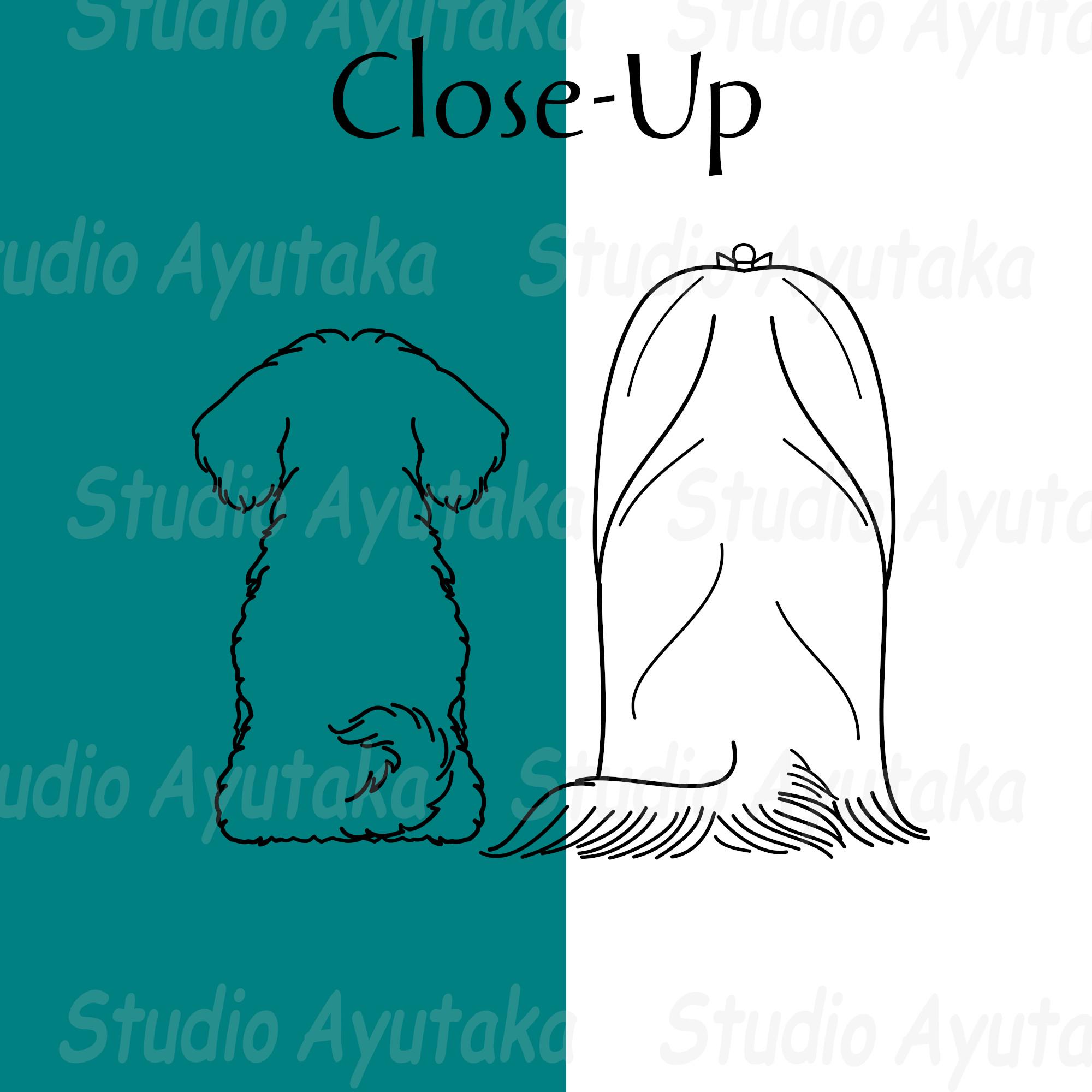 12 Dogs Back Line Art Bundle(3), Svg, Png, Illustration, Digital ...