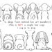 12 Dogs Back Line Art Bundle(1), Svg, Png, Handmade, Illustration ...
