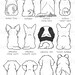 12 Dogs Back Line Art Bundle(3), Svg, Png, Illustration, Digital ...