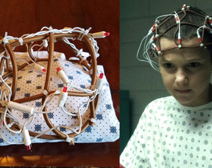 Stranger Things Eleven 11 Cosplay Costume Hawkins Lab Gown and Helmet ...