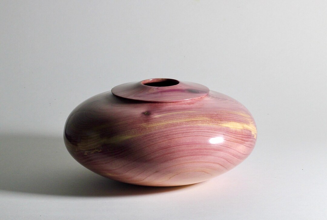 Red Cedar Wood Hollow Form - Decorative Vessel - Etsy