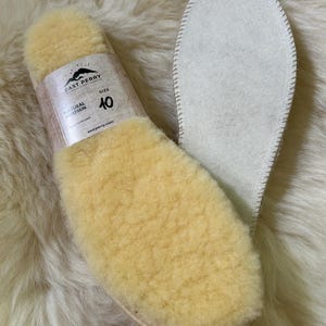 Sheepskin Insoles, Padded Insoles for Shoes, Natural Fur Shoe Inserts ...