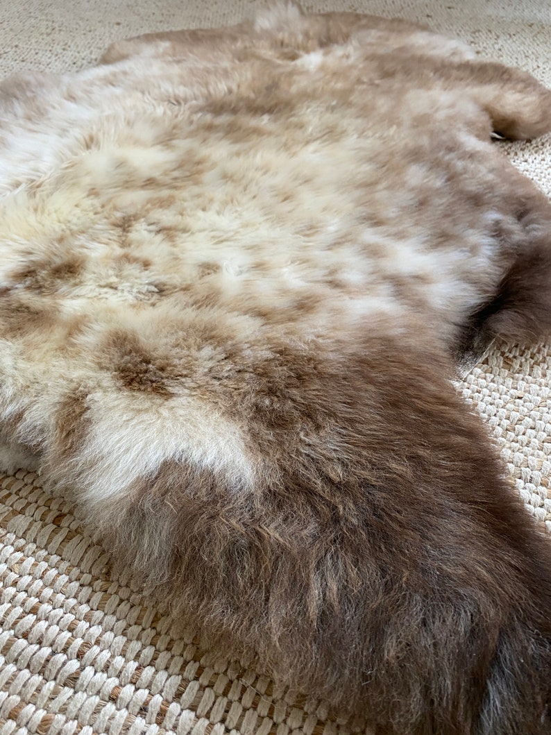 Super Soft Sheepskin | Real Fur Rug | Multicolored Sheepskin Rug | Boho ...