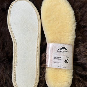 Sheepskin Insoles, Padded Insoles for Shoes, Natural Fur Shoe Inserts ...