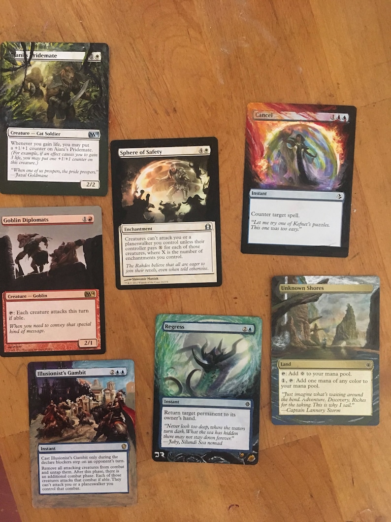 Custom full-art Magic Cards | Etsy