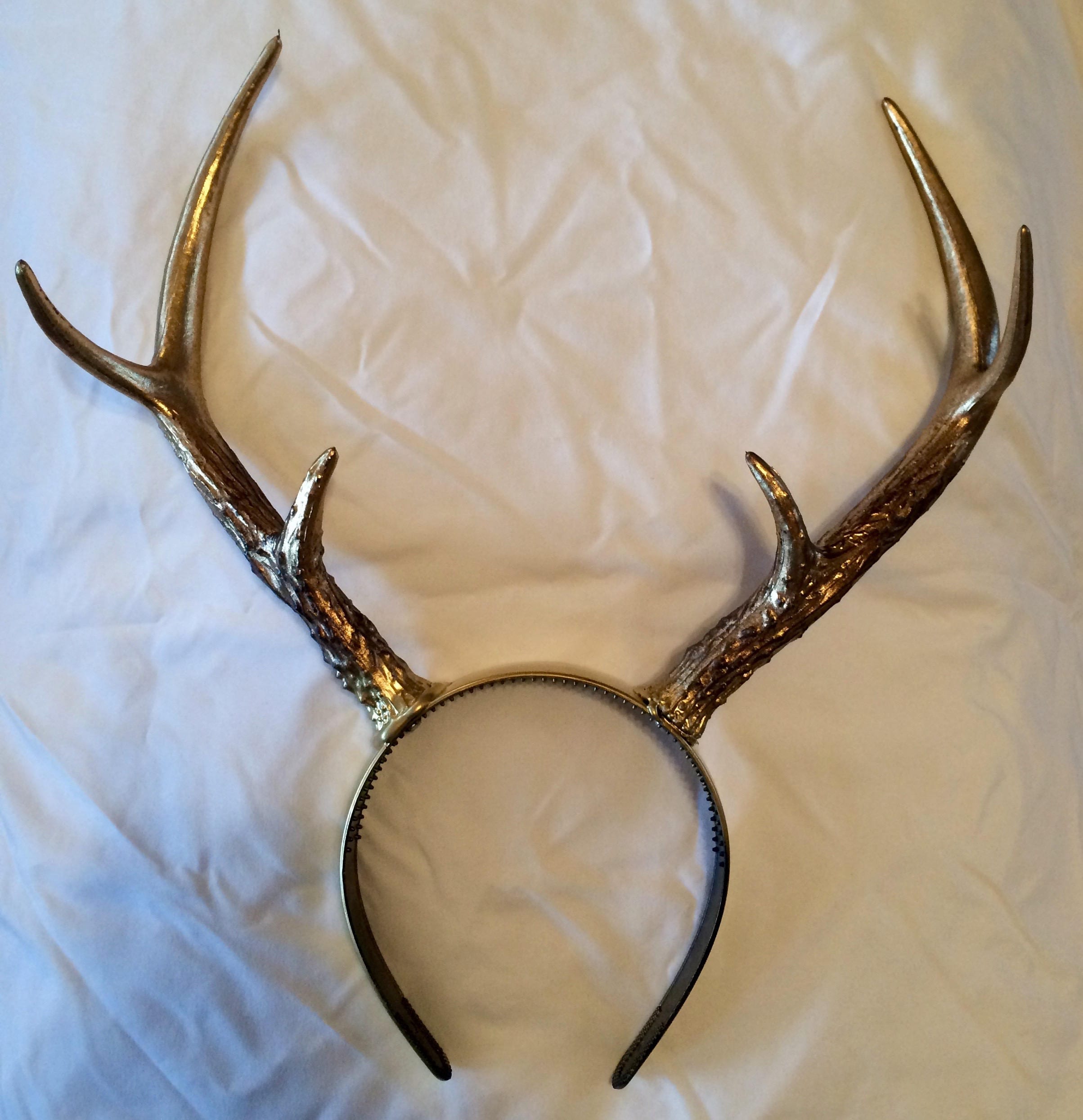 Adult Deer Costume Antler Headband Realistic Reindeer | Etsy