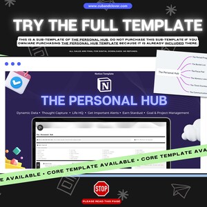 Notion Template | the Bucket List | Notion Dashboard, Planner, Summer ...