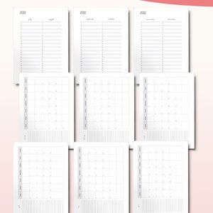 Planner Essentials Bundle | Daily, Weekly, Monthly (printable PDF) - Etsy