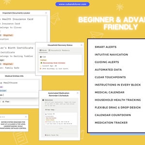 Notion Clinic Template | Health & Medication Tracker (digital Download ...