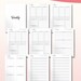 WEEKLY PLANNER KIT Printable Monthly Daily Planner - Etsy
