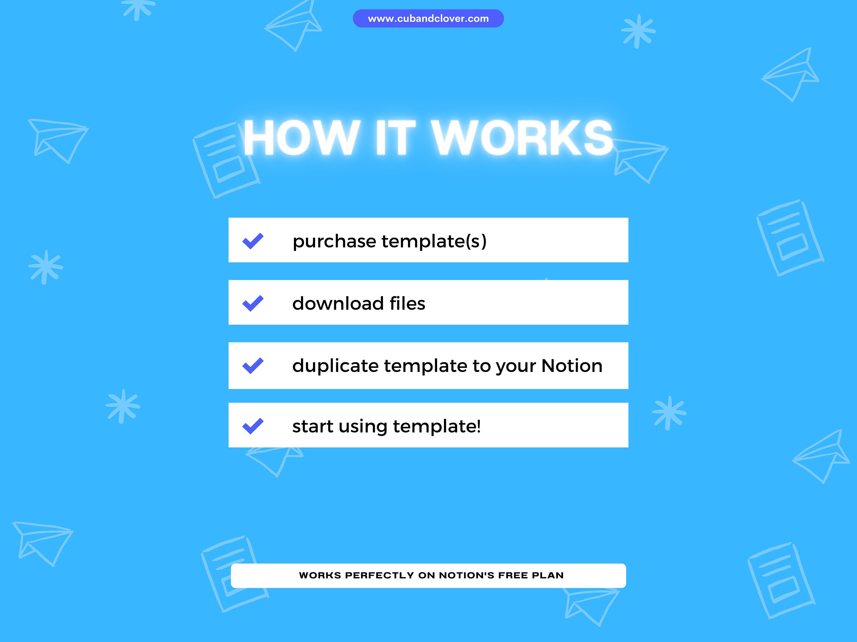 Notion Template | the Bucket List | Notion Dashboard, Planner, Summer ...