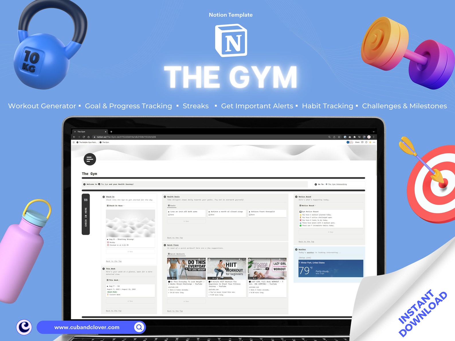 notion-template-the-gym-notion-planner-notion-dashboard-wellness