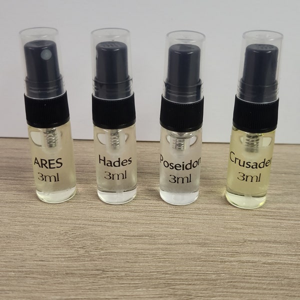 Men Cologne Sample Set - Etsy