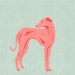Red Dog Print - Etsy