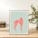 Red Dog Print - Etsy