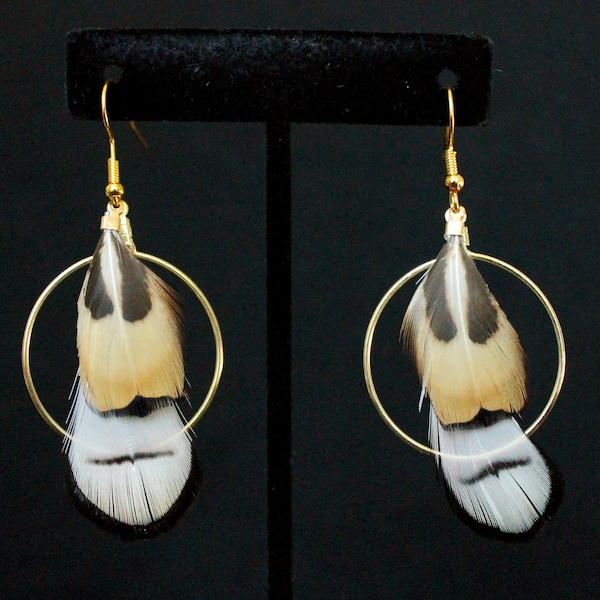 Pheasant Earrings - Etsy