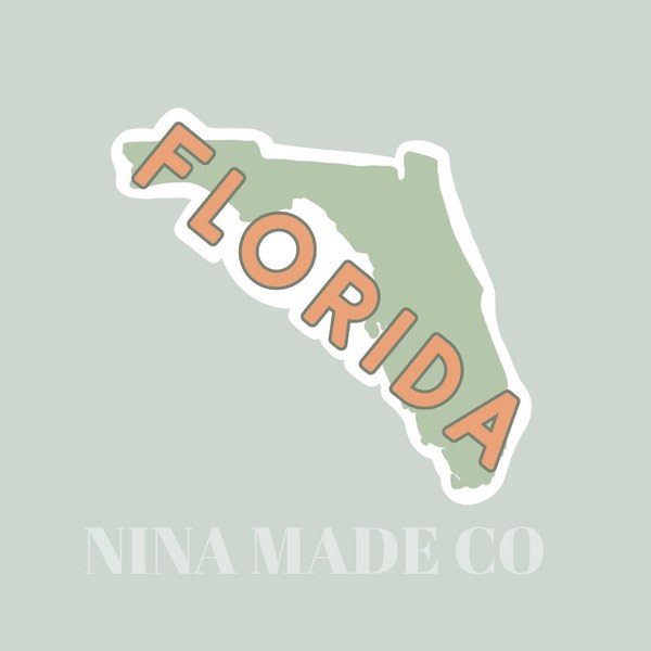 Florida Sticker - Etsy