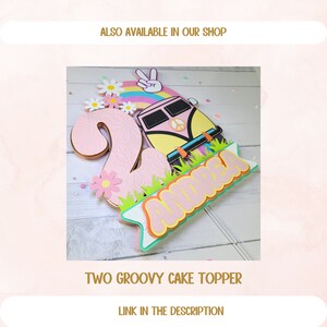 Groovy Happy Birthday Banner, Groovy Birthday Decor, Retro Banner ...