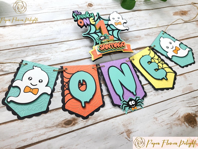 The Spooky One Cake Topper First Halloween Boy Cake Topper - Etsy