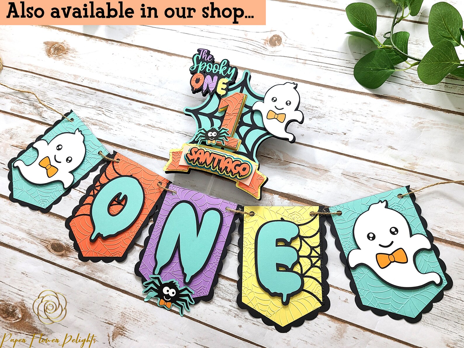 Spooky Birthday Banner Halloween Boy Banner Spooky Boy - Etsy