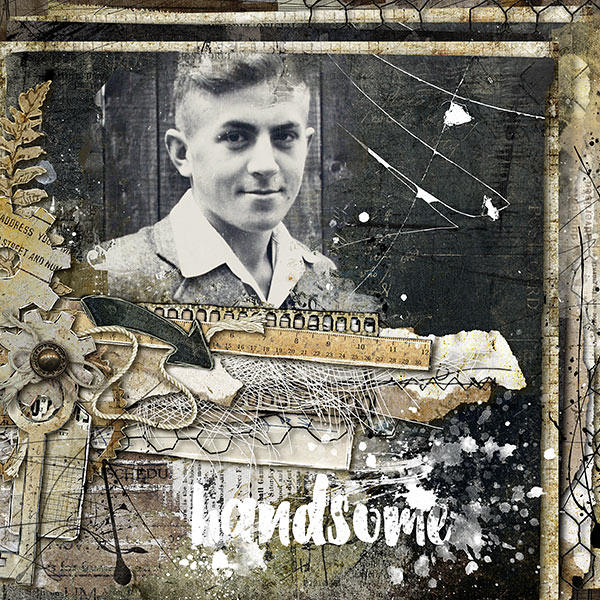 Digital Papers, Masculine Scrapbook Papers, Printable Papers, Men ...