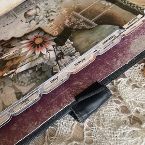 A5 Tabbed Monthly Planner Dividers, Optional Laminated - Etsy