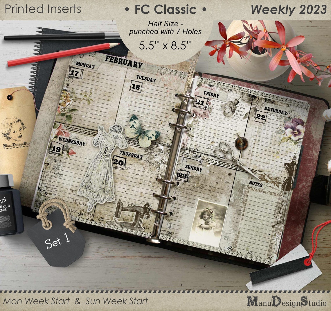 2023 Weekly Planner Refill Classic Size For Franklin Covey Etsy 2023-weekly-planner-refill-classic-size-for-franklin-covey-etsy