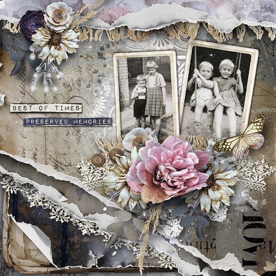 Heritage Scrapbook Layout Ideas Heritage Scrapbooking, Family Layouts,