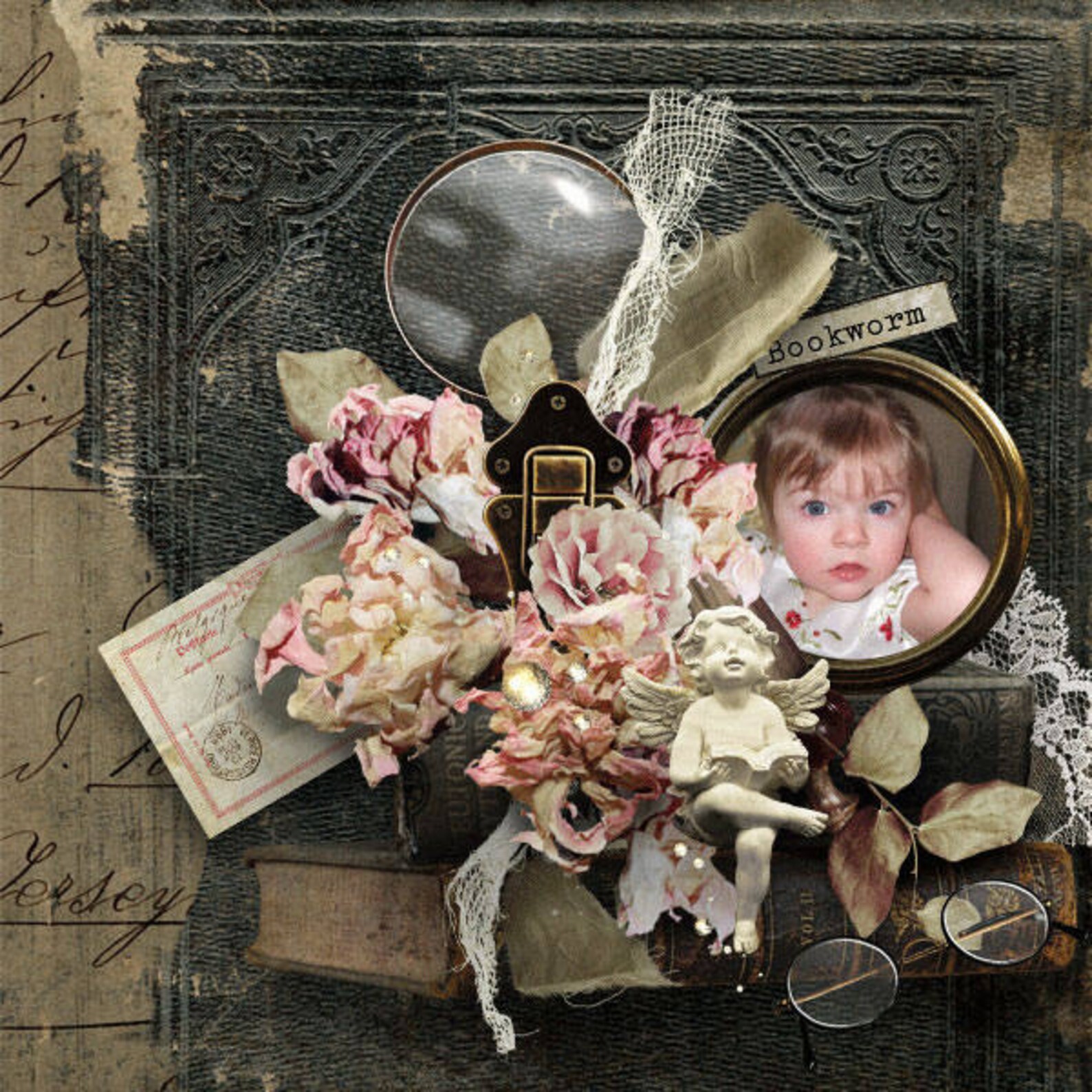 Digital Paper Pack Scrapbook Paper Printable Paper Shabby | Etsy