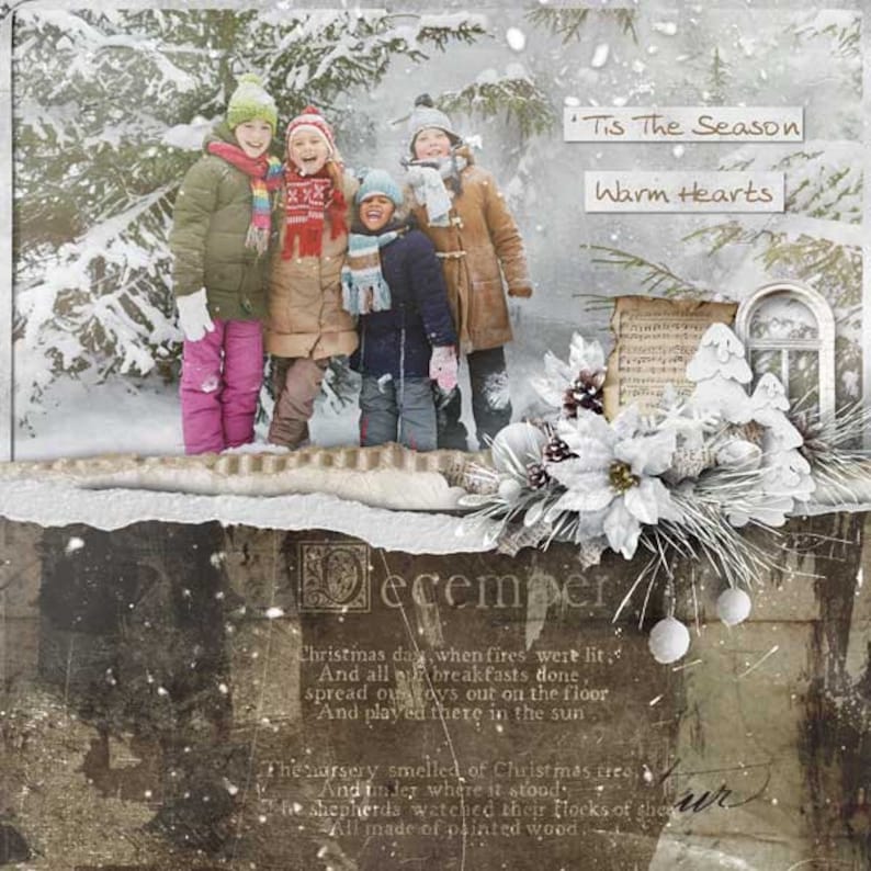 Torn Edge Border Digital Papers, Torn Paper Overlays, Torn Digital ...