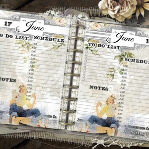 Printed Happy Planner Classic Daily Planner Pages - Etsy