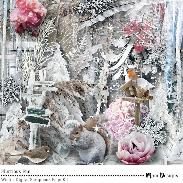 Scrapbook Kit Digital - Etsy