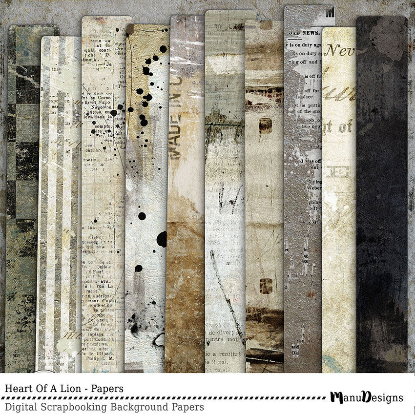 Digital Scrapbook Kit Masculine Scrapbooking Masculine - Etsy