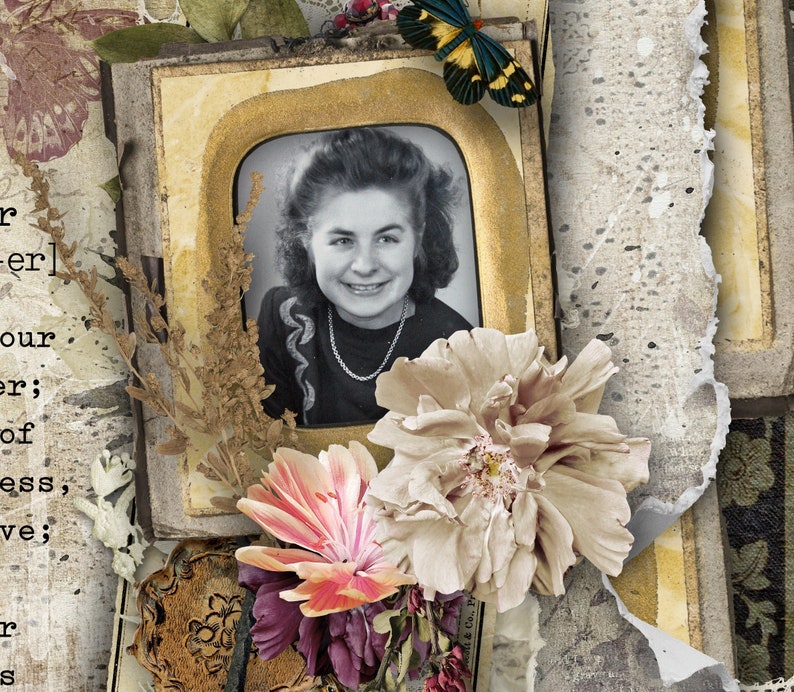 Digital Scrapbook Clusters Vintage Digital Frame Clusters - Etsy