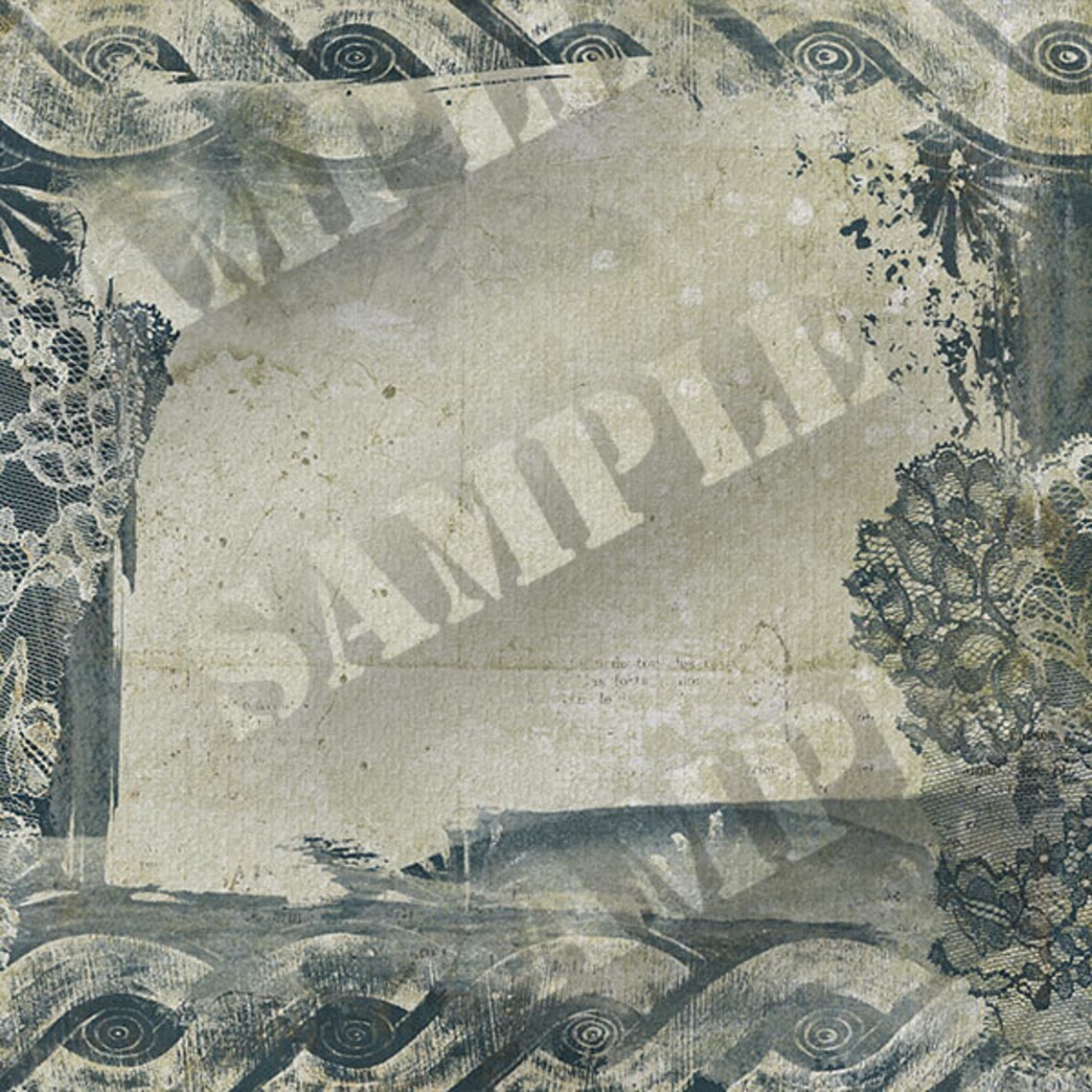 Digital Scrapbook Overlays, Vintage, Shabby Chic, Scrapbook Paper ...