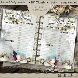 Printed Happy Planner Classic Daily Planner Pages - Etsy